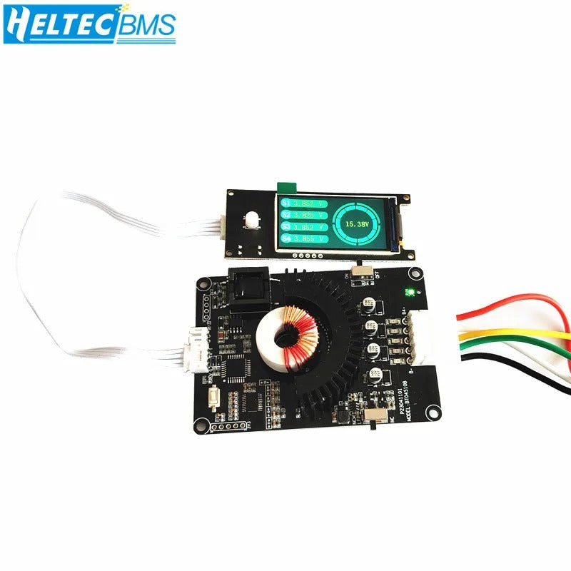 NEW LCD Display 4S 8S Heltec Smart Active Balancer 5A 10A with APP RS4 – Heltec BMS