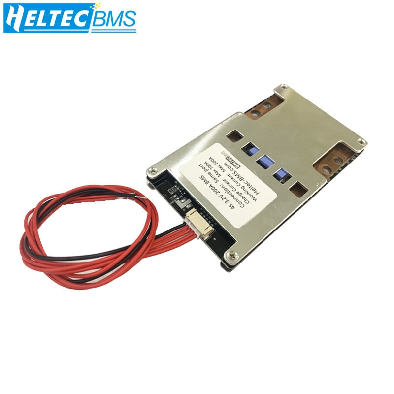 12.6V/16.8V LiFePo4 BMS 4S 200A Balance 18650 Battery Protection Board – Heltec BMS