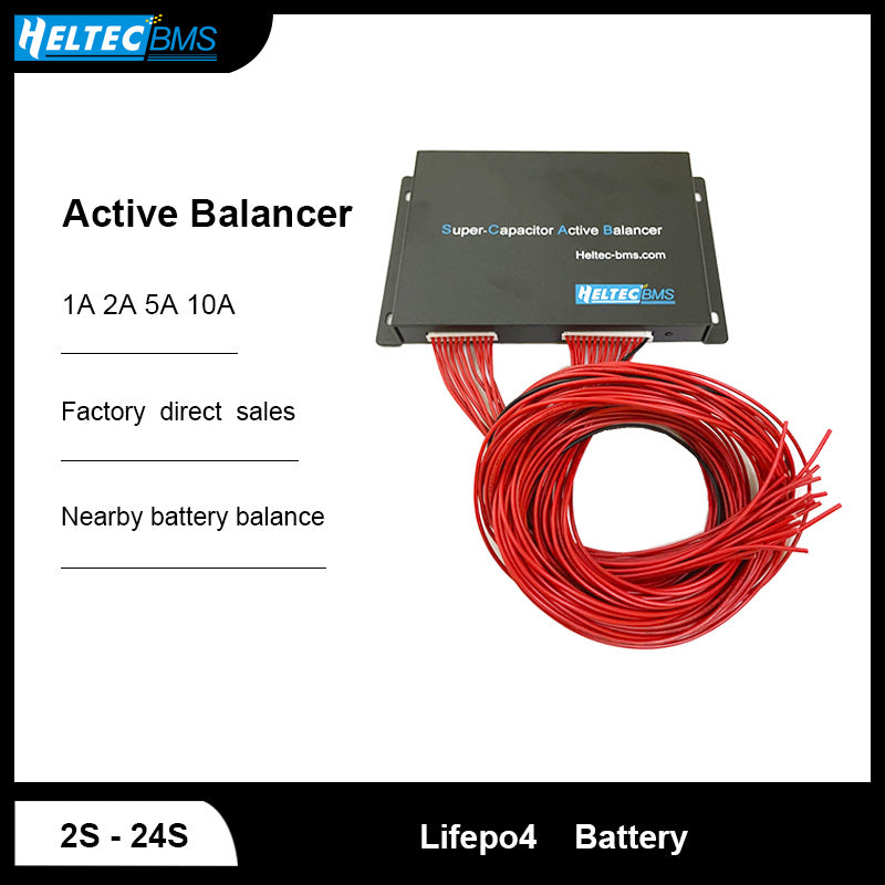 Heltec Smart Active Balancer 2S-24S 1A 2A 5A 10A Supercapacitor Active ...